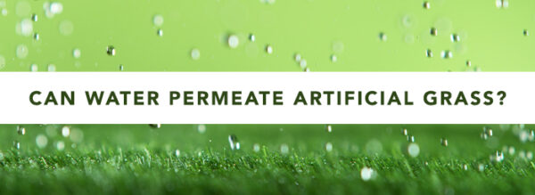 Is Artificial Grass Permeable? | Turf Factory