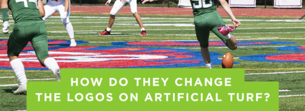 Understanding How They Change the Logos on Artificial Turf | Turf Factory