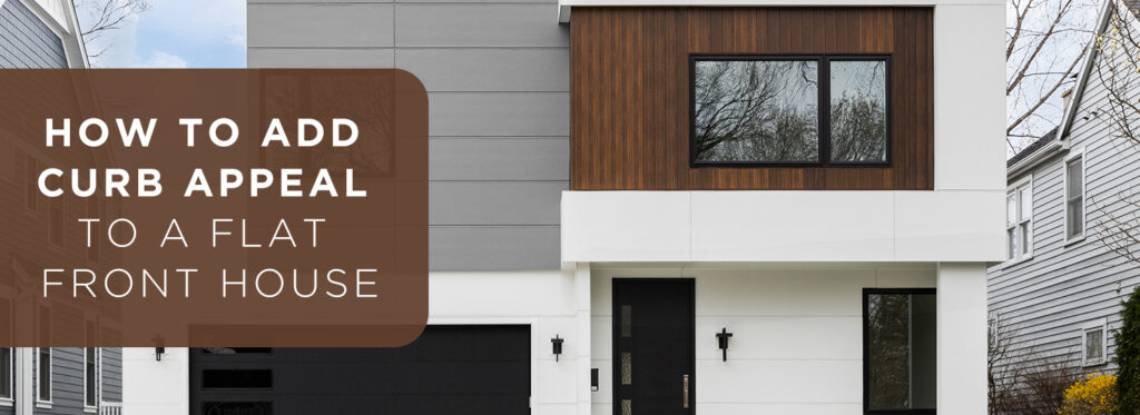 How To Add Curb Appeal To A Flat Front House | Turf Factory