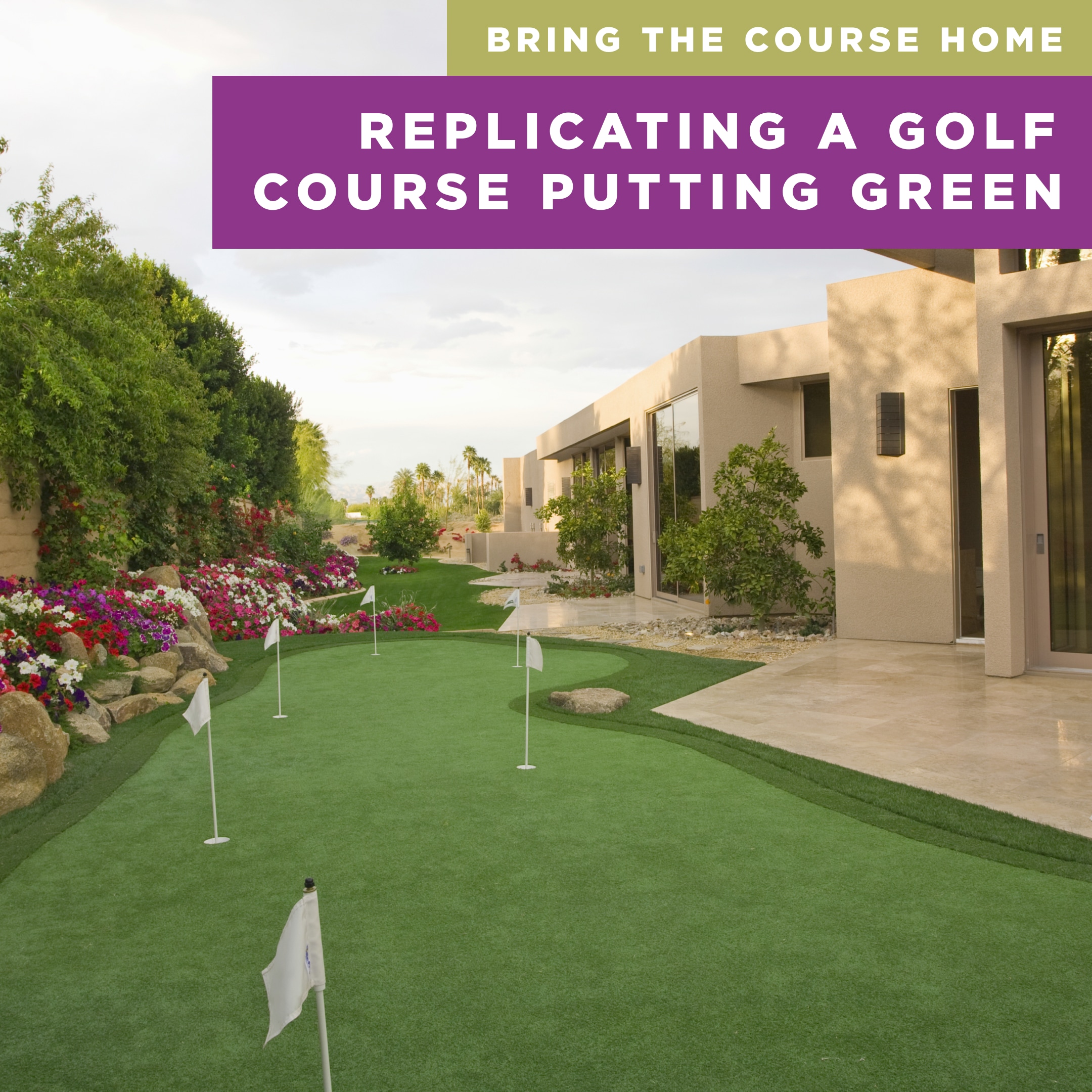 Bring the Course Home: Creating a Golf Course Putting Green at Home ...