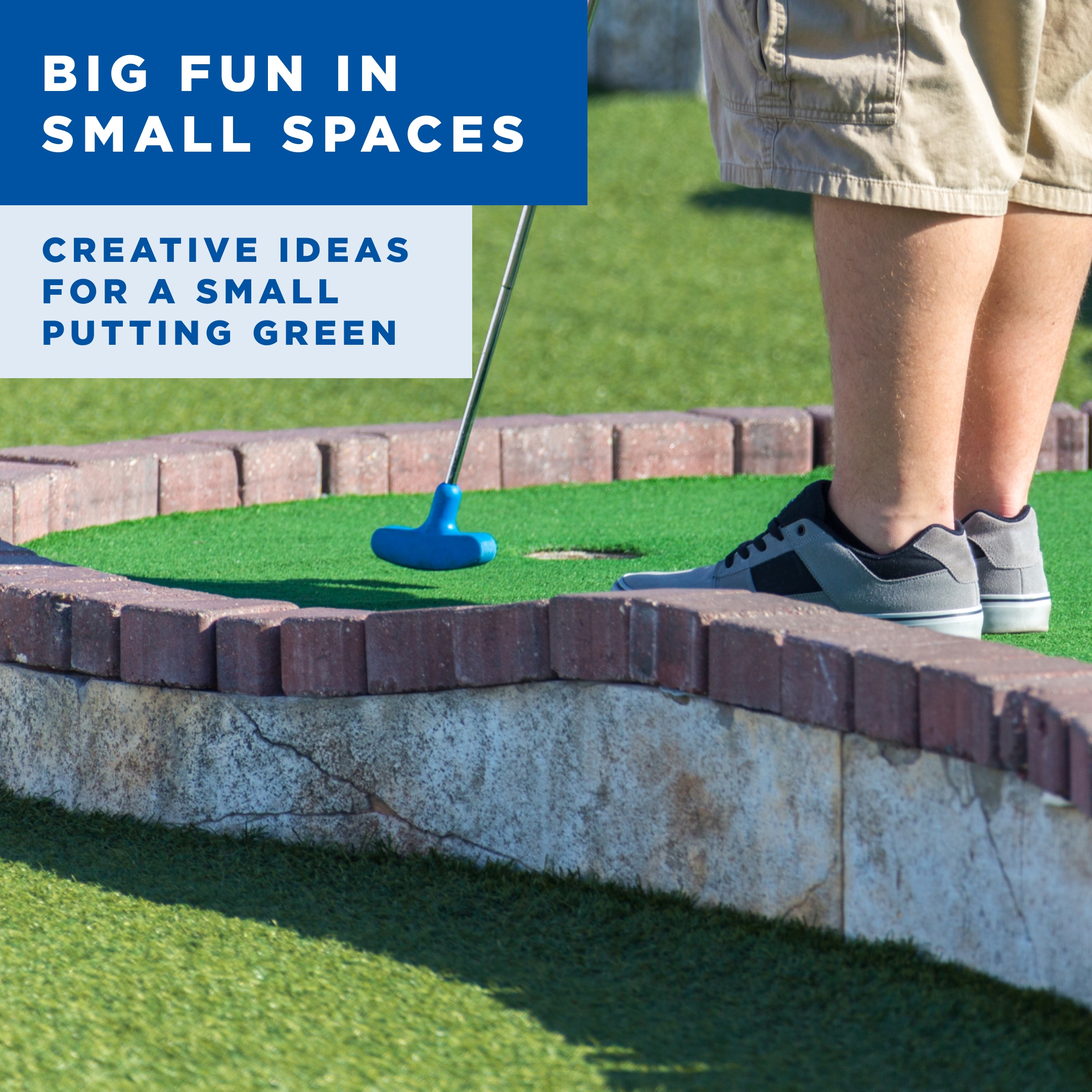 Big Fun in Small Spaces: Creative Ideas for a Small Putting Green ...